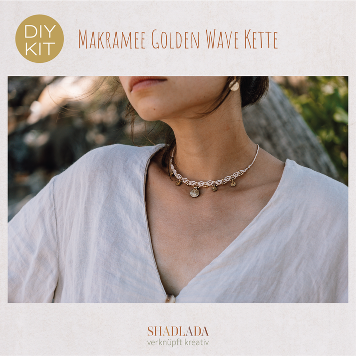 DIY Kit Kette GOLDEN WAVE – shadlada